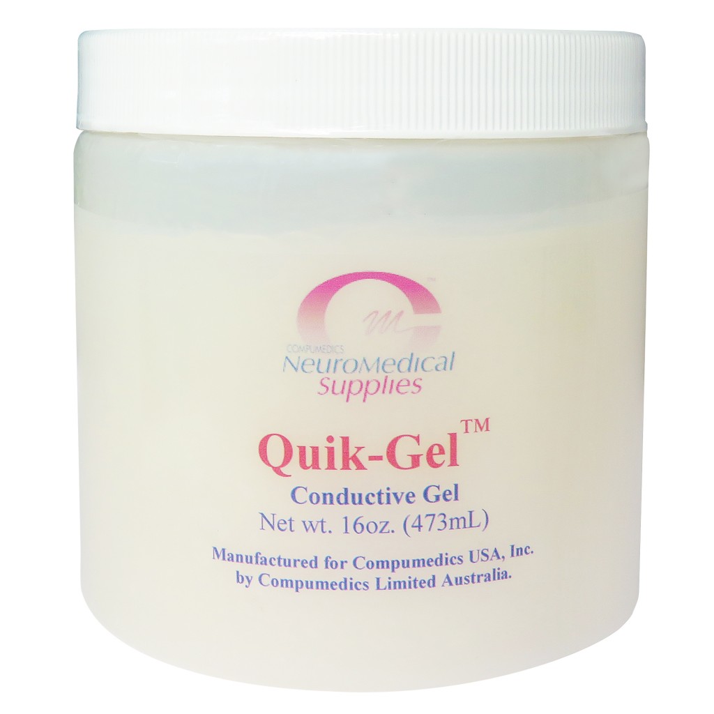 Compumedics Quik-Gel Electrolyte - 16oz Jar - Neuromedical Supplies ...
